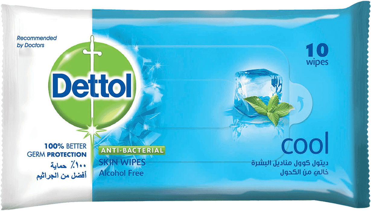 Dettol Skin Wipes Skin Care 10 Cool | Dettol