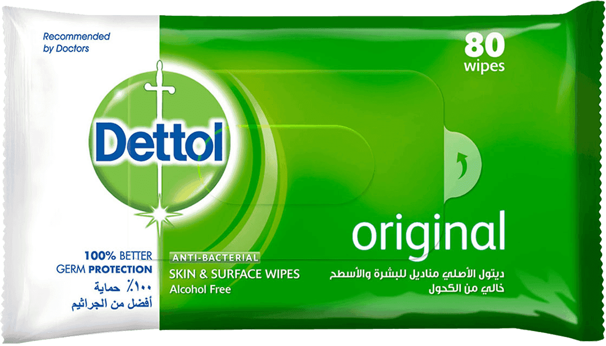 Dettol Original Skin Wipes | Antibacterial wipes | Dettol